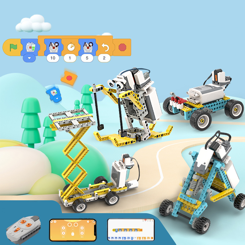 50-in-1 STEAM Programmable APP Control Robot Brick DIY - Stem and ...