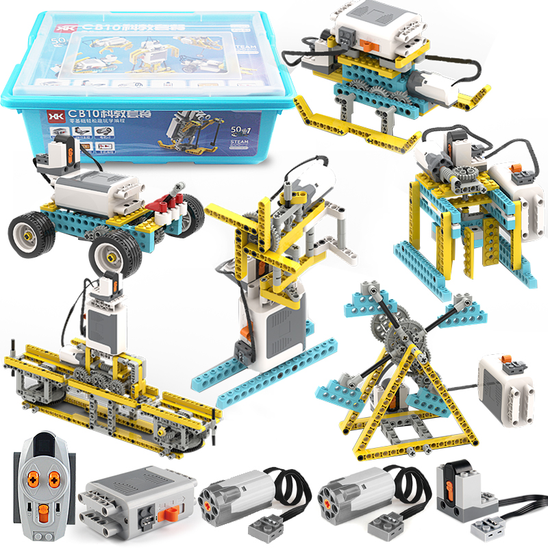 50-in-1 STEAM Programmable APP Control Robot Brick DIY - Stem and ...